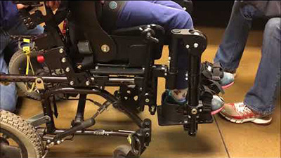 Seating Dynamics Dynamic Footrests – high mount | Seating Dynamics